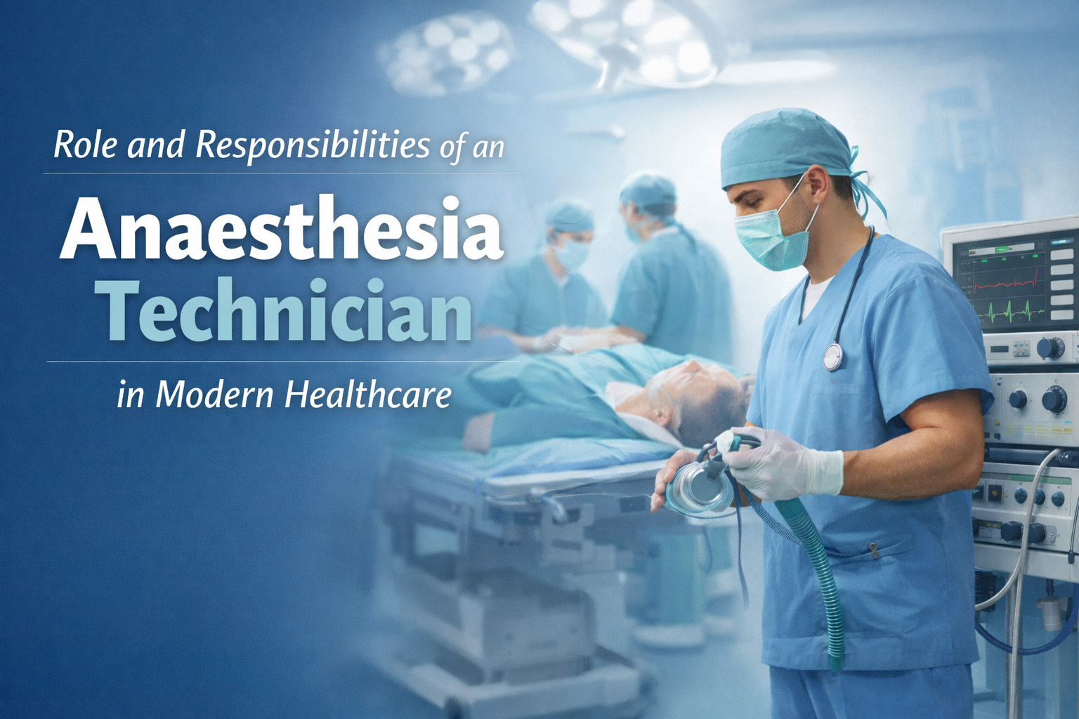 Role and Responsibilities of an Anaesthesia Technician in Modern Healthcare
